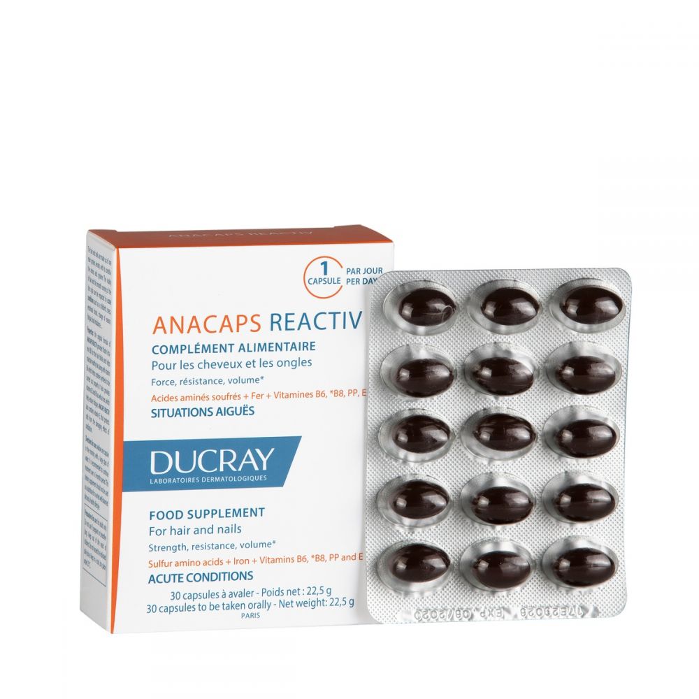 Ducray Anacaps Reactiv 3x30 capsules